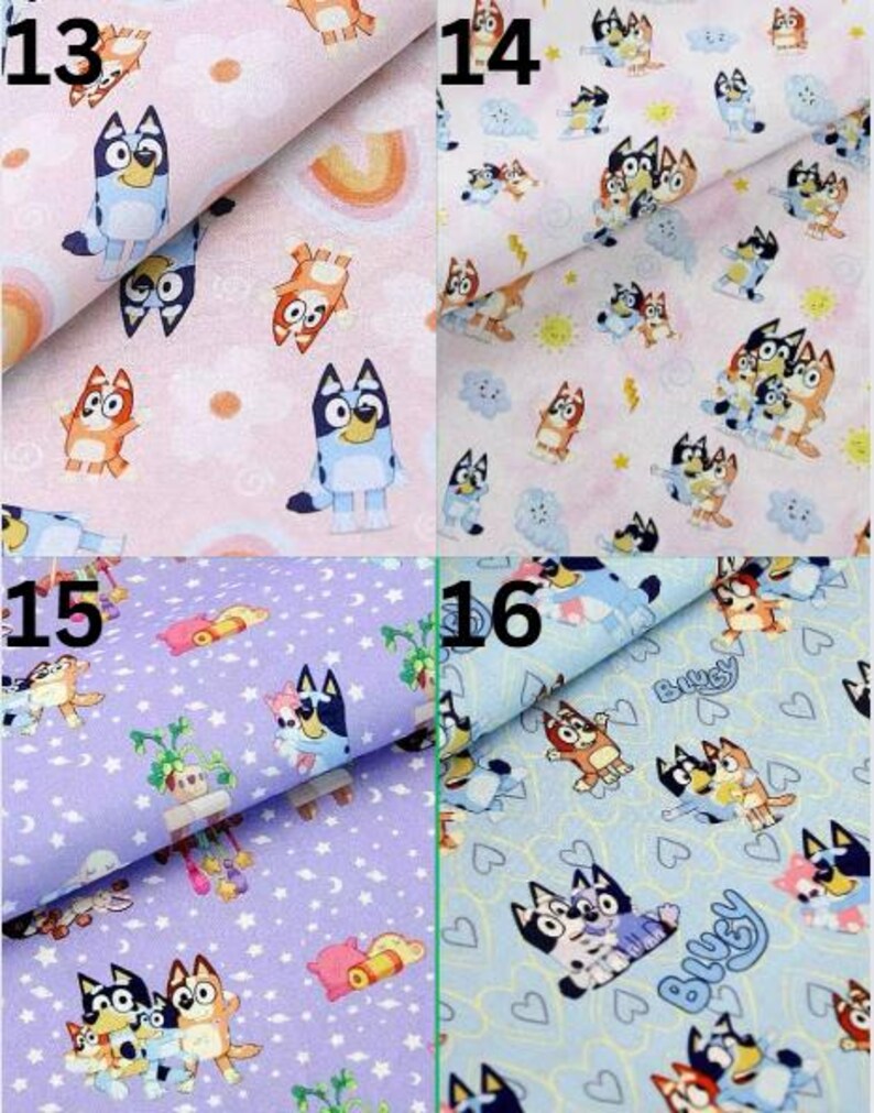 Bluey Quilt Preorder - Etsy