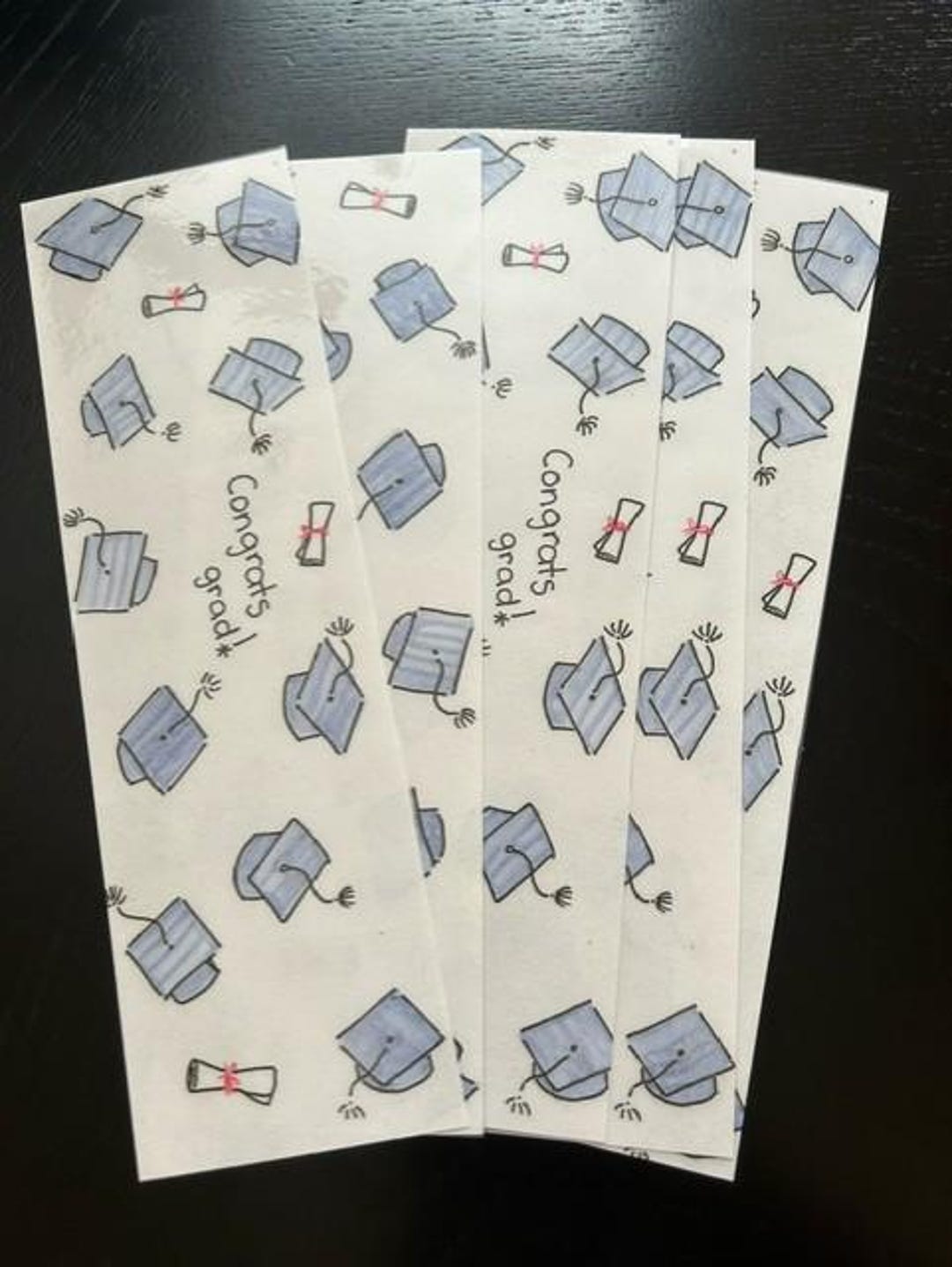 Congrats Grad! Bookmark - Etsy