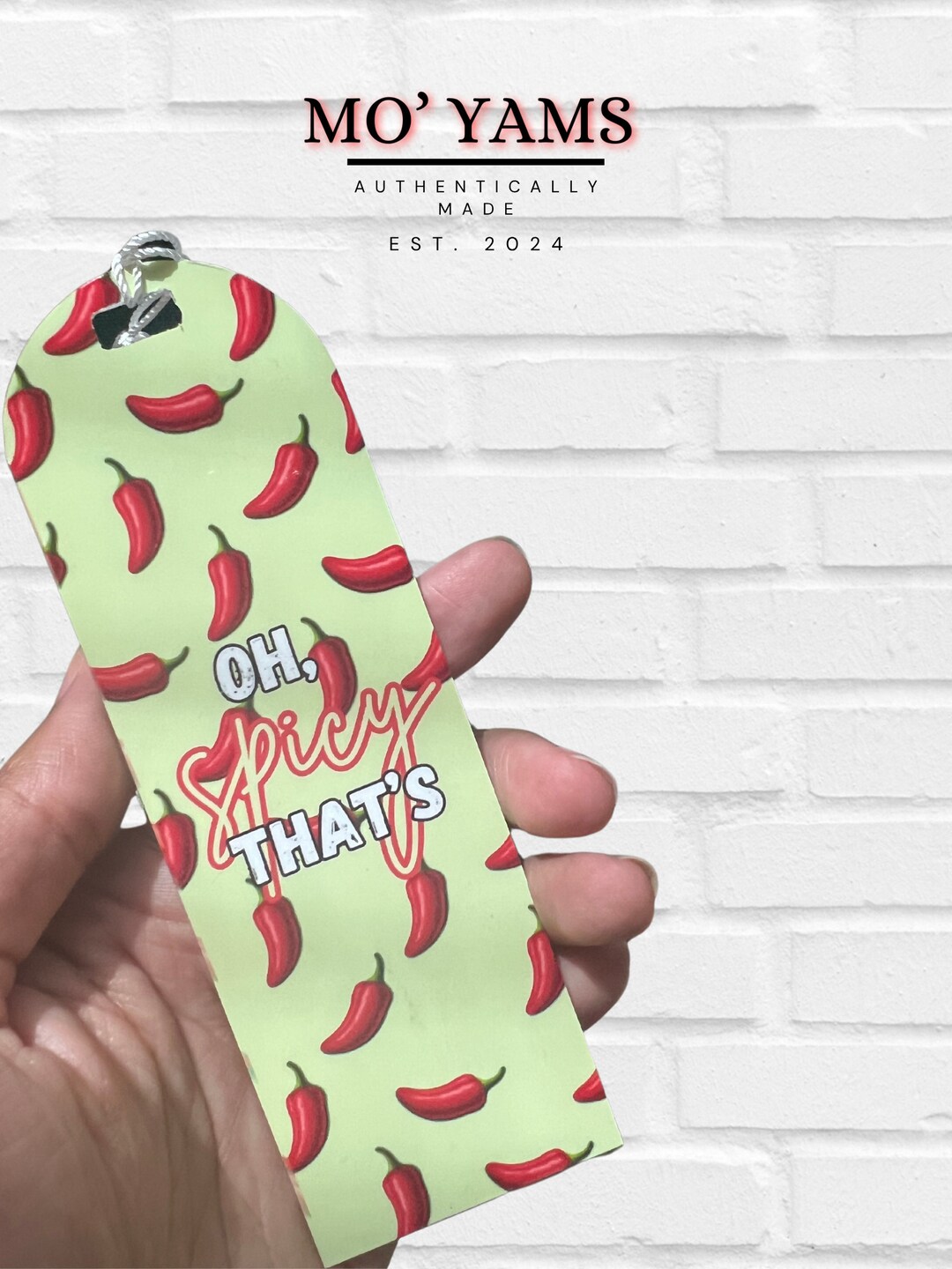 Oh, That's Spicy Bookmark (acrylic or Laminated Cardstock), Gift for ...