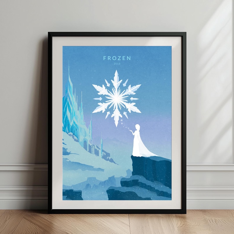 Frozen Poster - Etsy