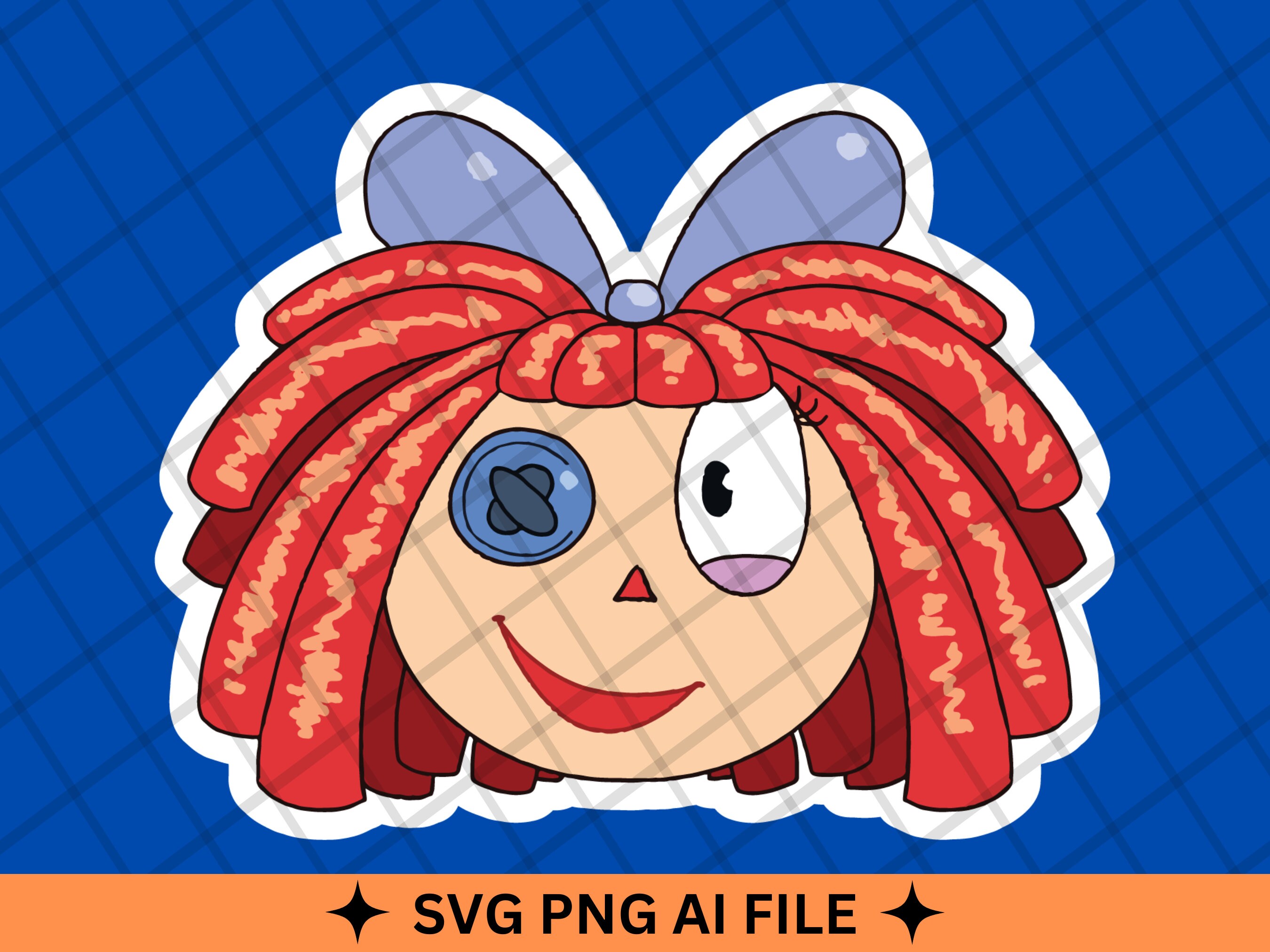 The Amazing Digital Circus Stickers Pomni, Jax, Ragatha, Caine, Bubble ...