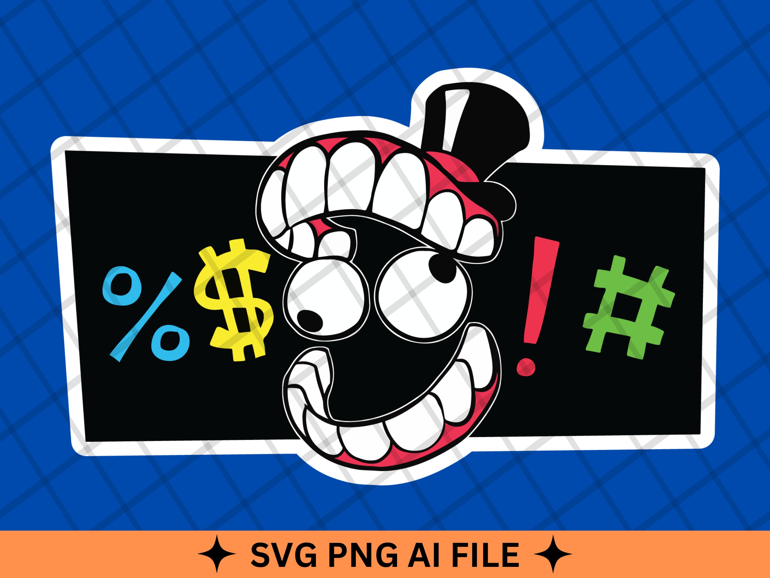 The Amazing Digital Circus Stickers Pomni, Jax, Ragatha, Caine, Bubble ...