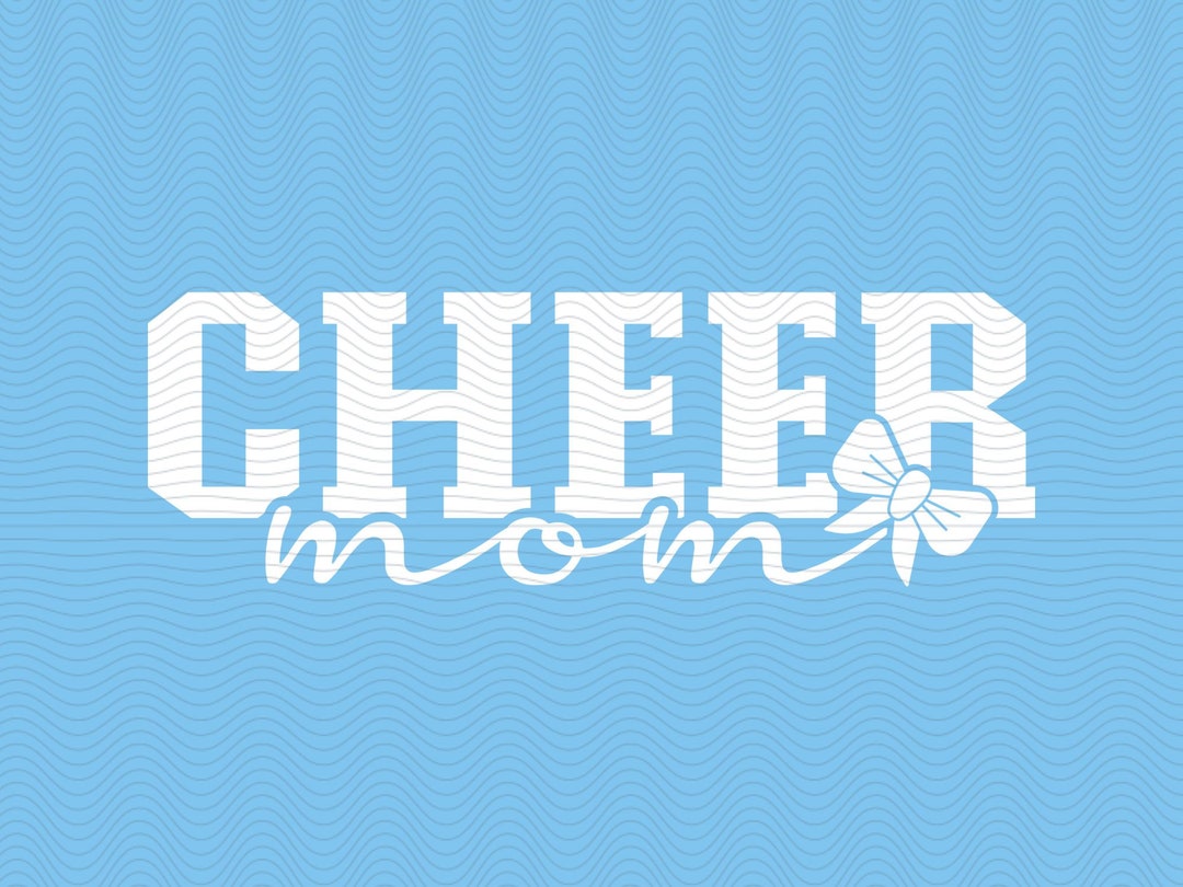 Cheer Mom PNG File, Cheerleading Mom Shirt, Cheerleader PNG, Cheer Png ...