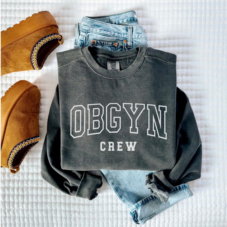 OBGYN Crew Varsity Png, Baby Nurse Png, Colorful Labor Nurse, Trendy RN ...