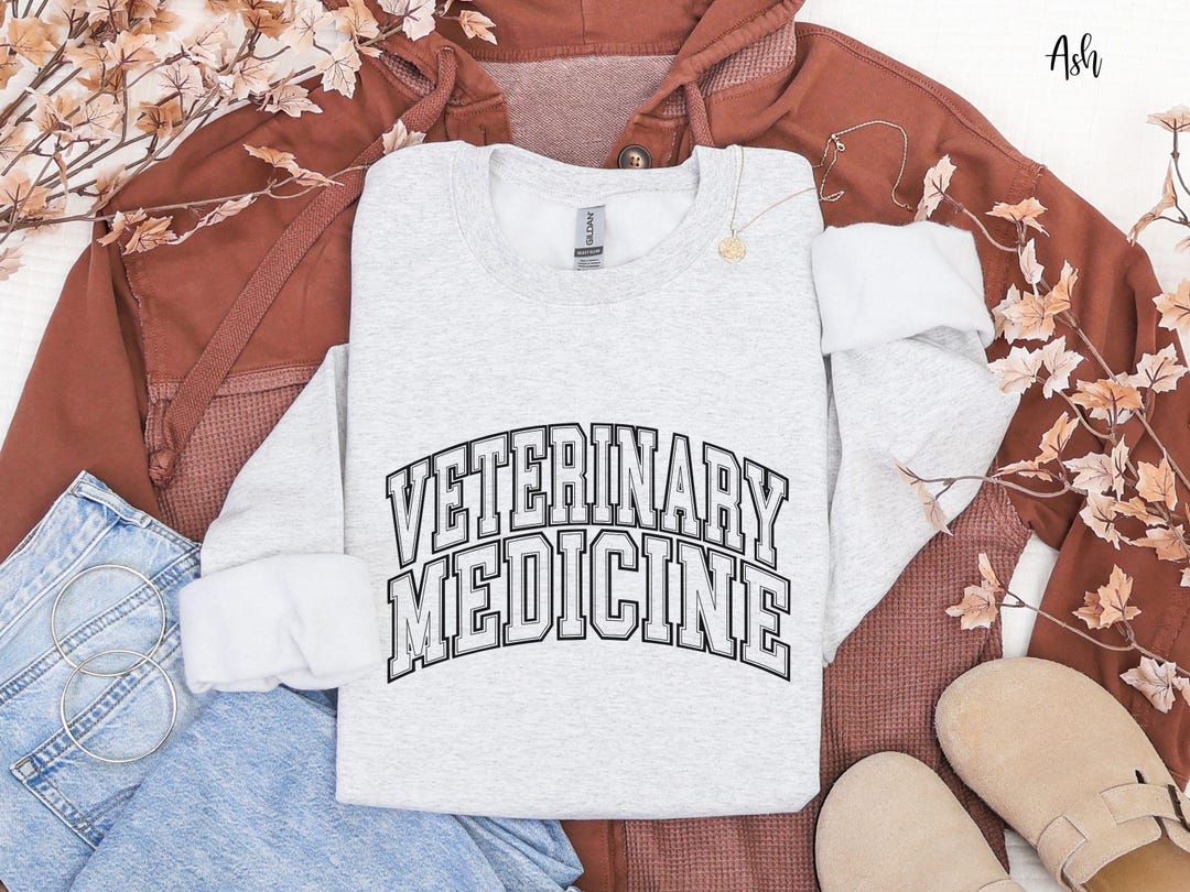 Veterinary Medicine Varsity PNG, Vet Tech Gift DIY - Etsy
