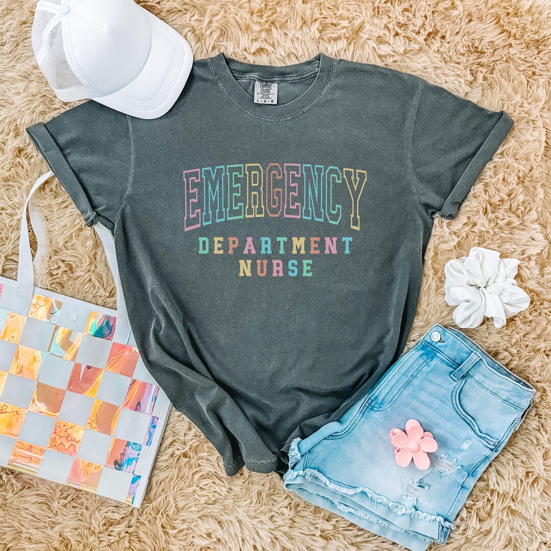Emergency Department Varsity Png, ER Nurse Png, Colorful ER Nurse Png ...
