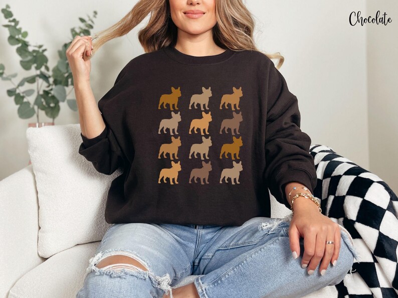 French Bulldog Frenchie Collage PNG Sublimation Design, Dog Lover ...
