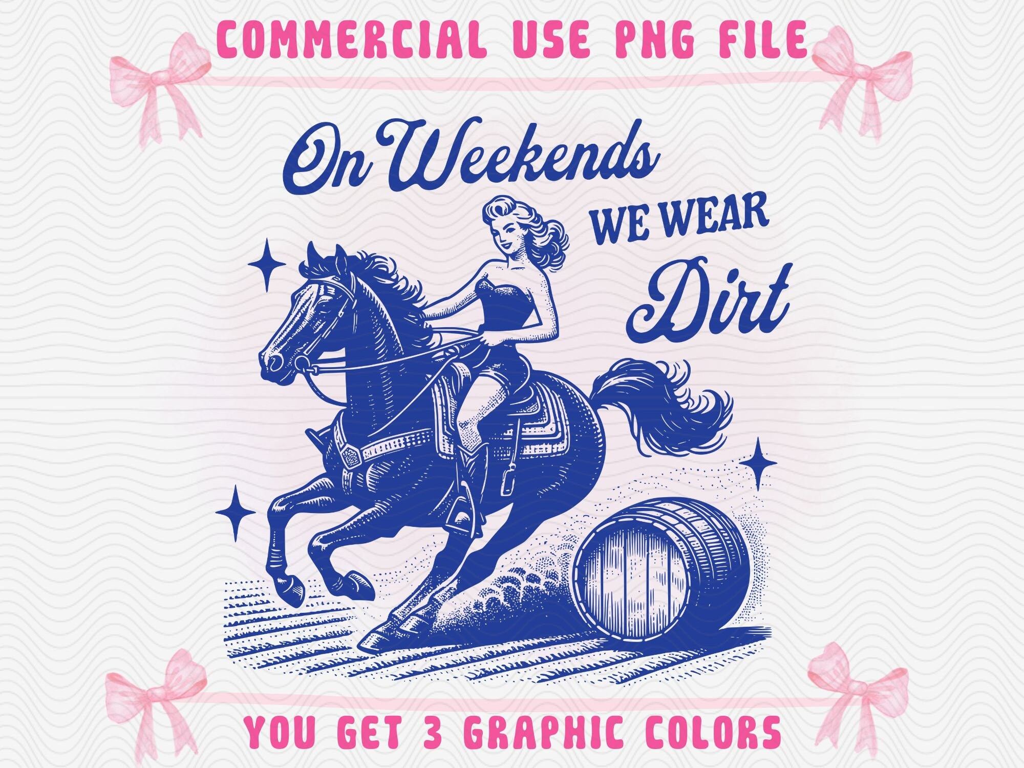 Barrel Racing PNG, Love Barrel Racing Png File, Women Barrel Racing Png ...