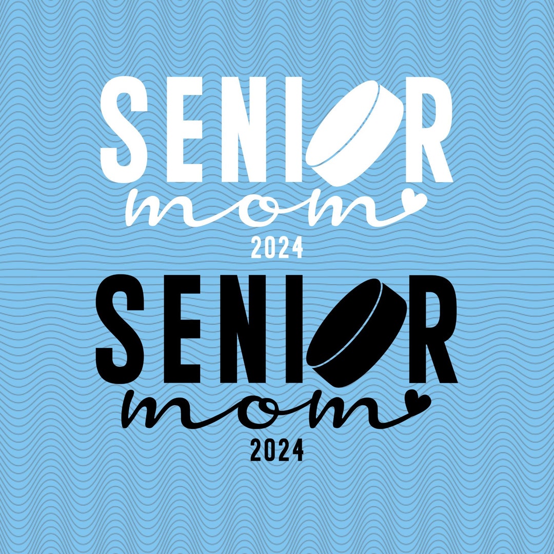 Senior Hockey Mom 2024 PNG, Graduation Gift Png, Class of 2024 Png ...