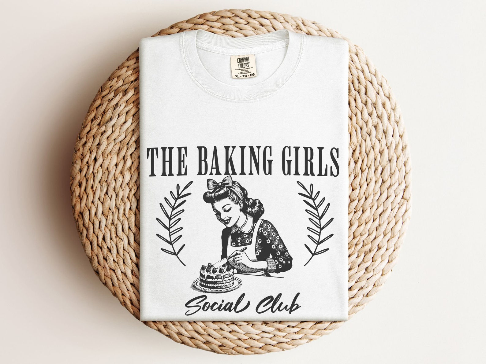 The Baking Girls Social Club PNG, Baker Aesthetic Png, Trendy Baking ...