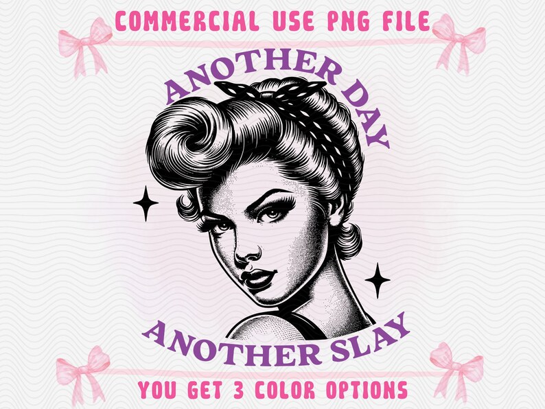 Another Day Another Slay PNG, Retro Vintage Sassy Housewife PNG, Trendy ...