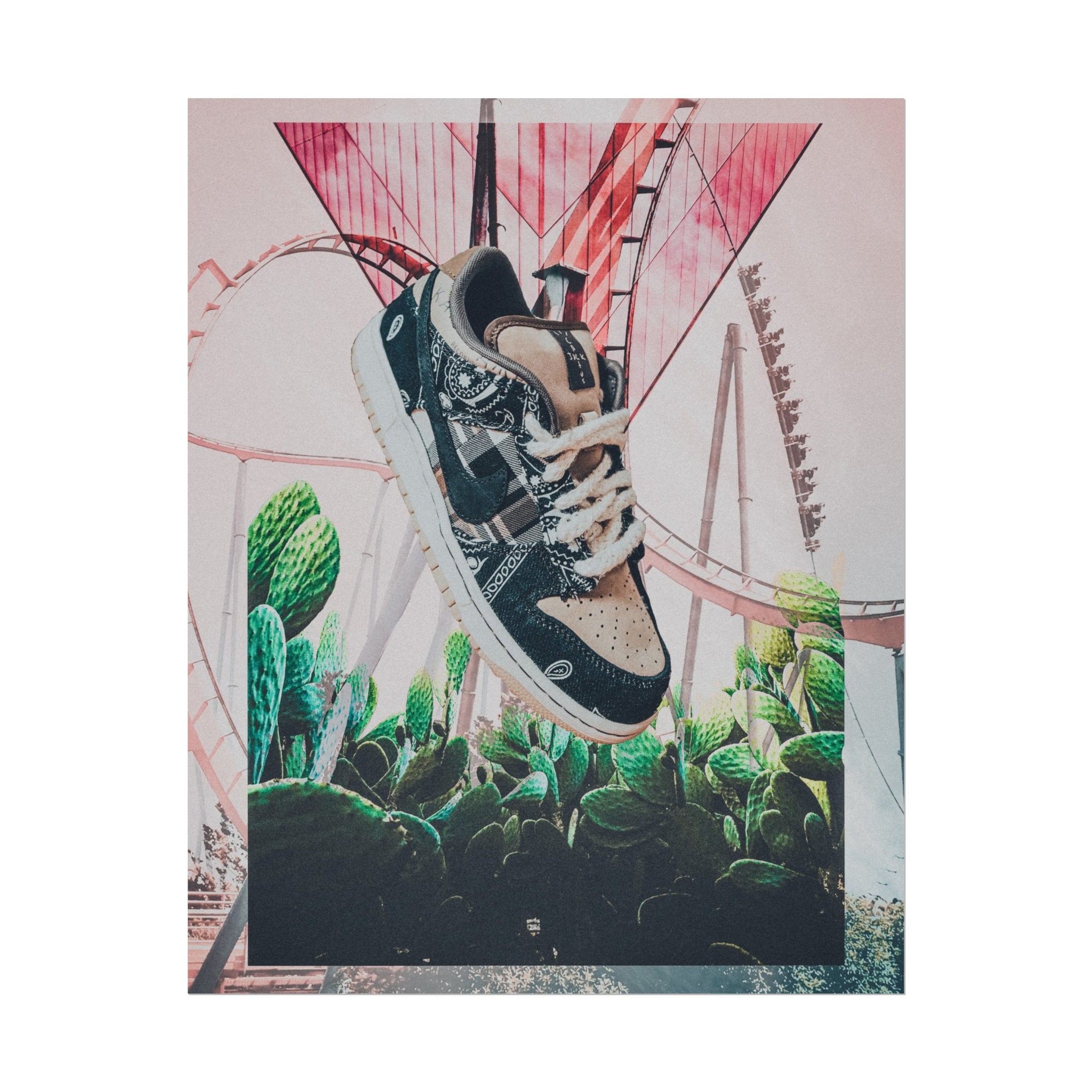 Travis Scott Nike Dunk Poster - Etsy