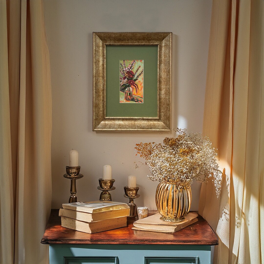 Dopamine Maximalist Bookshelf Aesthetic Room Decor, Original Acrylic ...