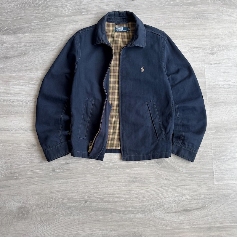 Harrington Polo Jacket - Etsy