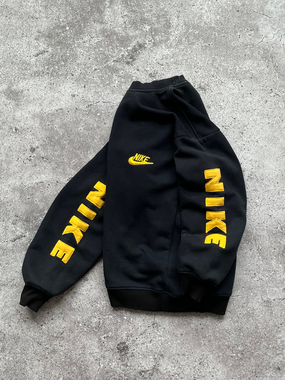 Vintage Nike Y2K Big Double Nike Logo Sweatshirt Made in USA - Etsy