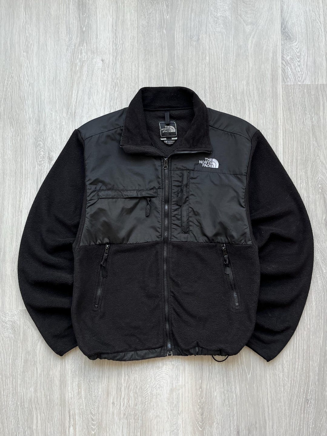 Vintage the North Face 90s Retro Fleece Nylon Light Jacket Denali - Etsy