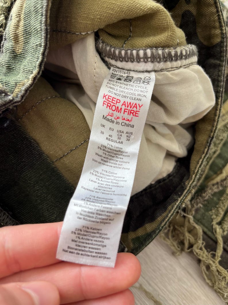 Vintage Avant Garde Ripped Baggy Jeans Rick Owen’s Style Y2K - Etsy