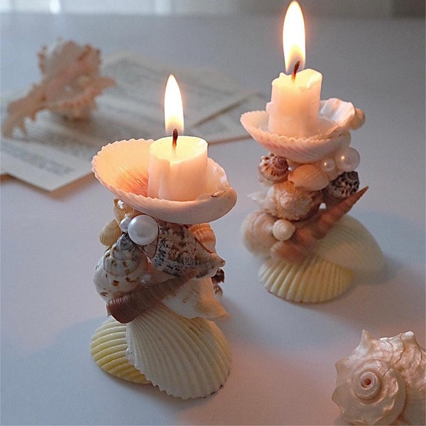 Shell Candle Holder - Etsy