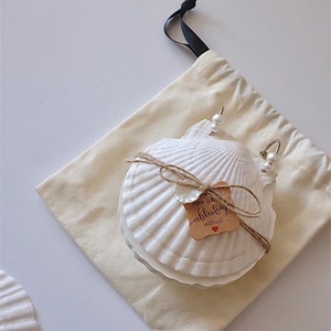 Seashell Scallop Shell Art Journal, Blank Watercolor Paper, Sketchbook ...