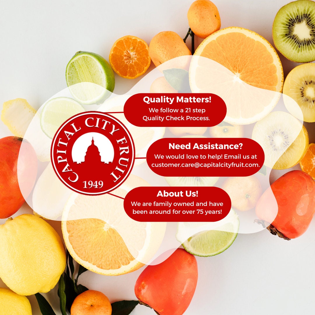 Fresh Fruit Gift Box - 32 Pieces - Etsy