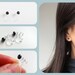 Choose Your Color. 3.5mm Super Tiny Disc Geometric Metal Stud - Etsy