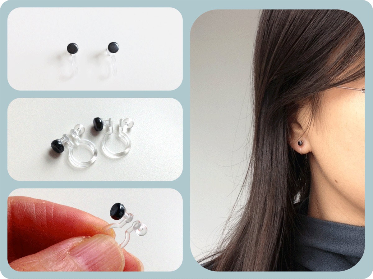 Choose Your Color. 3.5mm Super Tiny Disc Geometric Metal Stud | Etsy