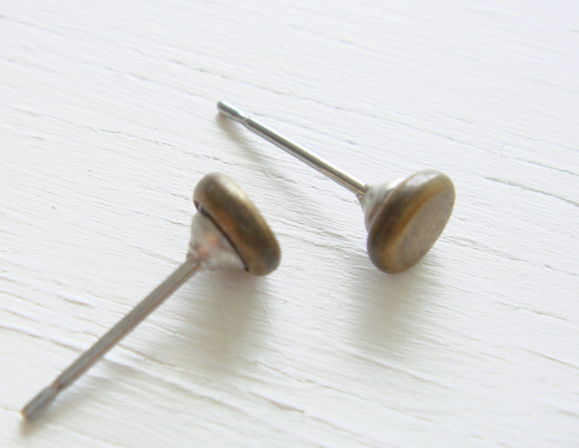 Choose Your Color. 5mm Mini Disc Geometric Flat Metal Round | Etsy