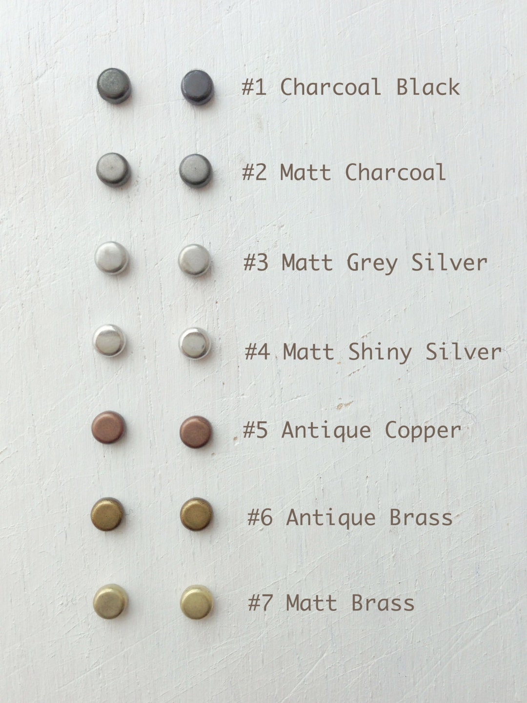 Choose Your Color. 3.5mm Super Tiny Disc Geometric Metal Stud - Etsy