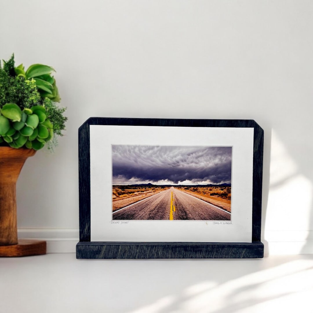 Wooden Picture Frame, Wooden Display, Wooden Desktop Easel, Removeable ...