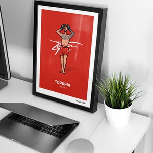 Ilja Topuria Poster UFC 298 Signed Print, Alex Volkanovski, Custom A4 ...