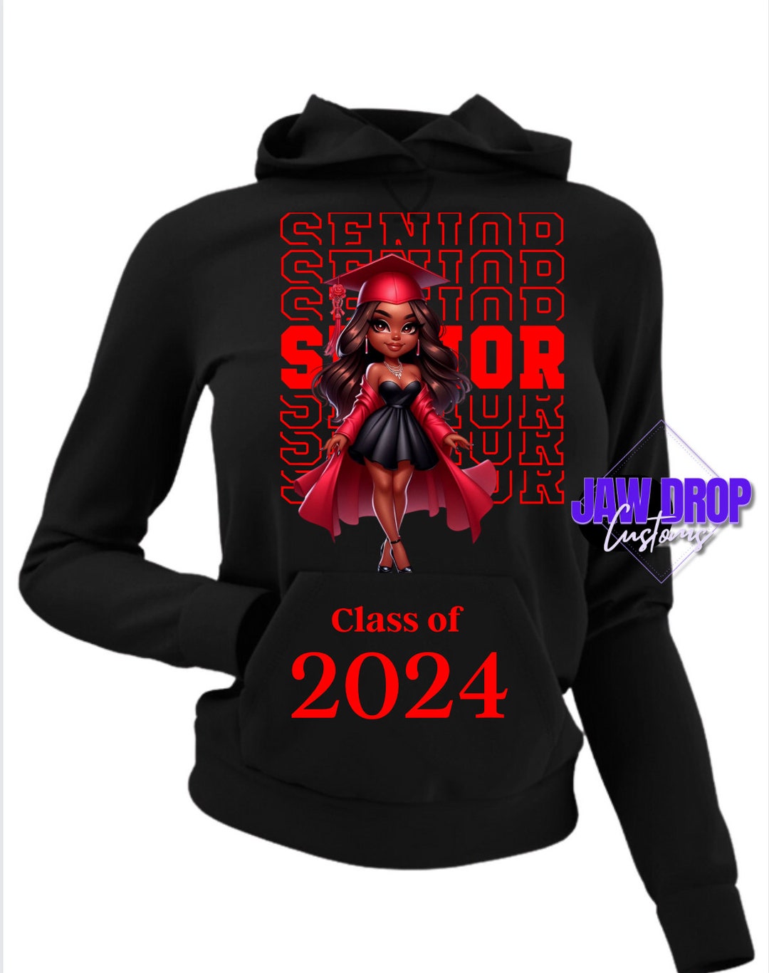 Graduation Senior Class of 2024 Hoodie - Etsy