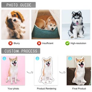 Custom Pillow, Personalized Photo DIY Humanoid Cushion Boyfriend ...