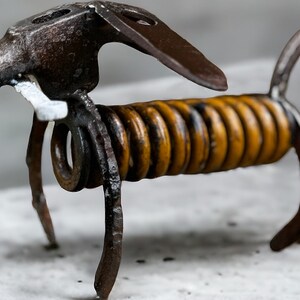 Wiener Dog-scrap Metal Art Cute Dog Metal Art - Etsy