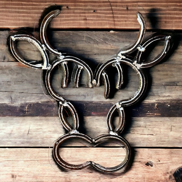 Horseshoe Cow - Etsy