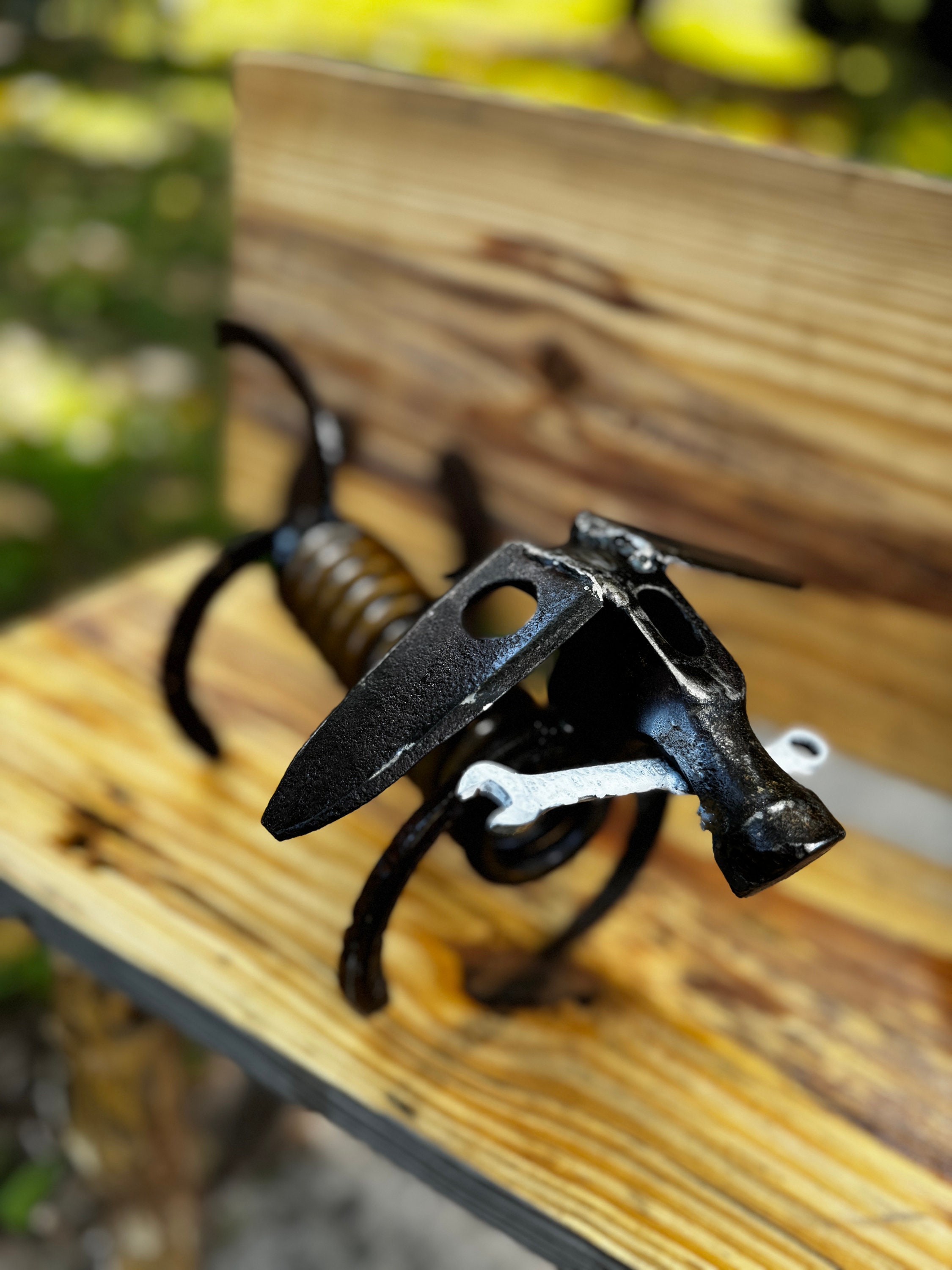 Wiener Dog-scrap Metal Art Cute Dog Metal Art - Etsy