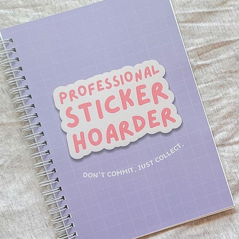 Sticker Book - Etsy