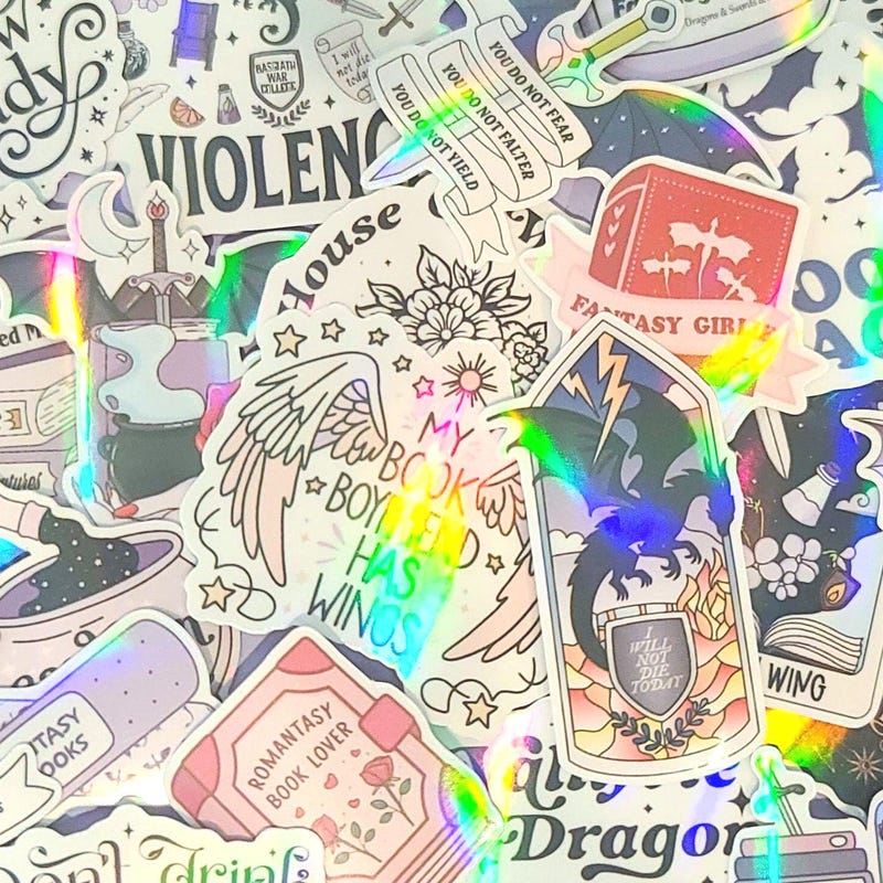 Romantasy Stickers Packs - Etsy