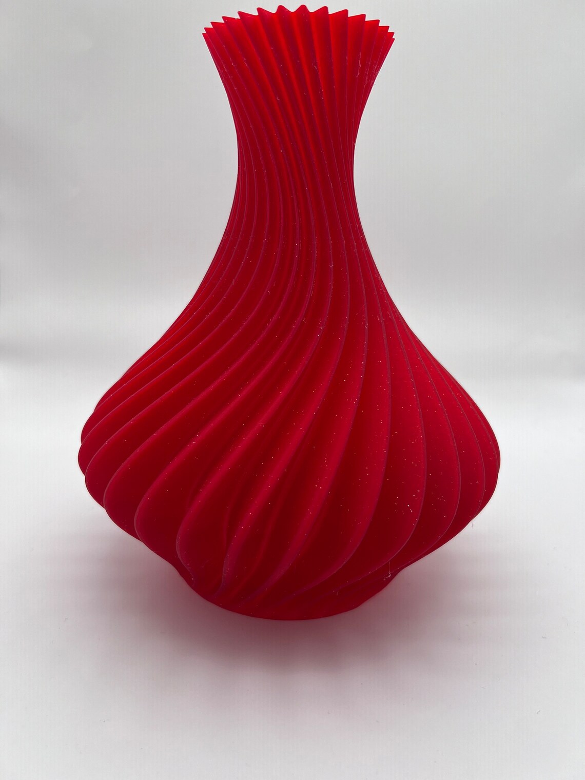 Unique Spiral Vase - Modern 3D Printed Geometric Flower Vase - Etsy