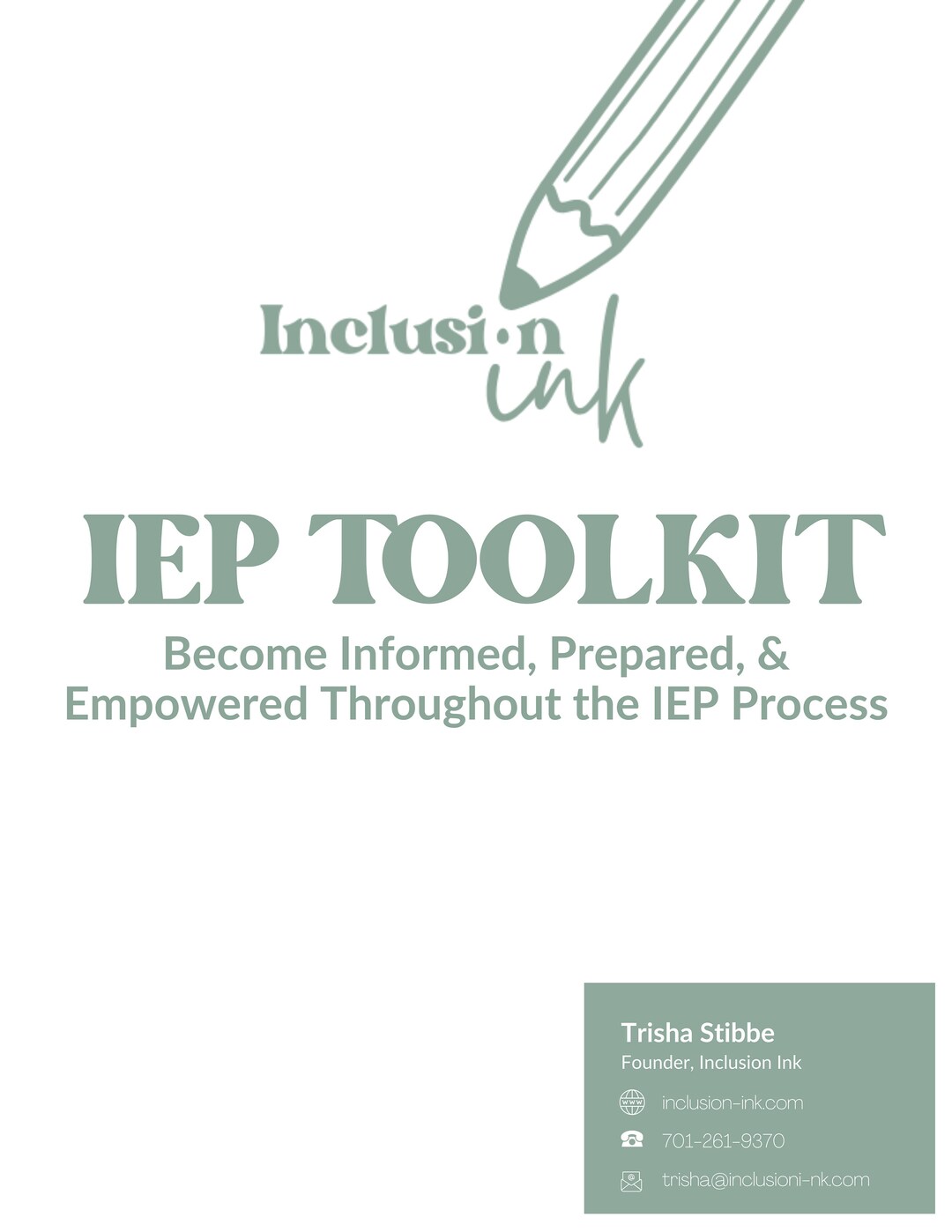 IEP Toolkit - a Must-have for Parents Who Want to Be Empowered in the ...