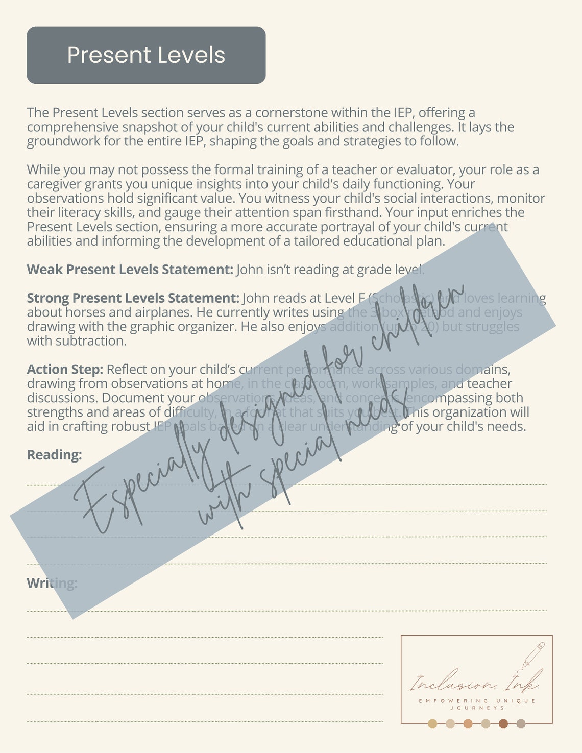 IEP Toolkit Become Informed, Prepared, and Empowered in the IEP Process ...