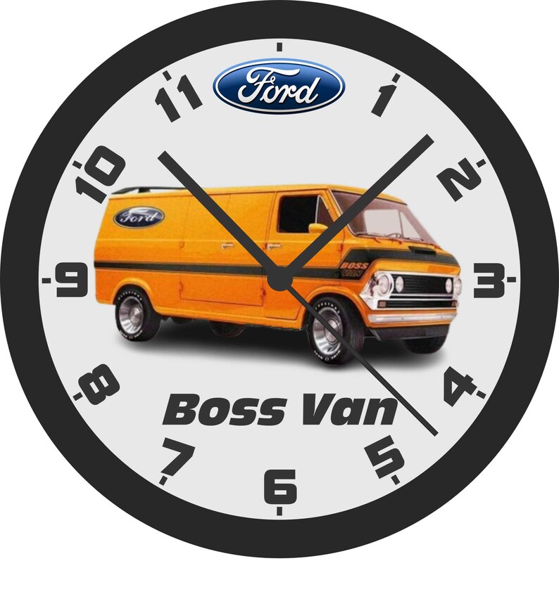 Ford Boss Econoline Van Wall Clock - Etsy