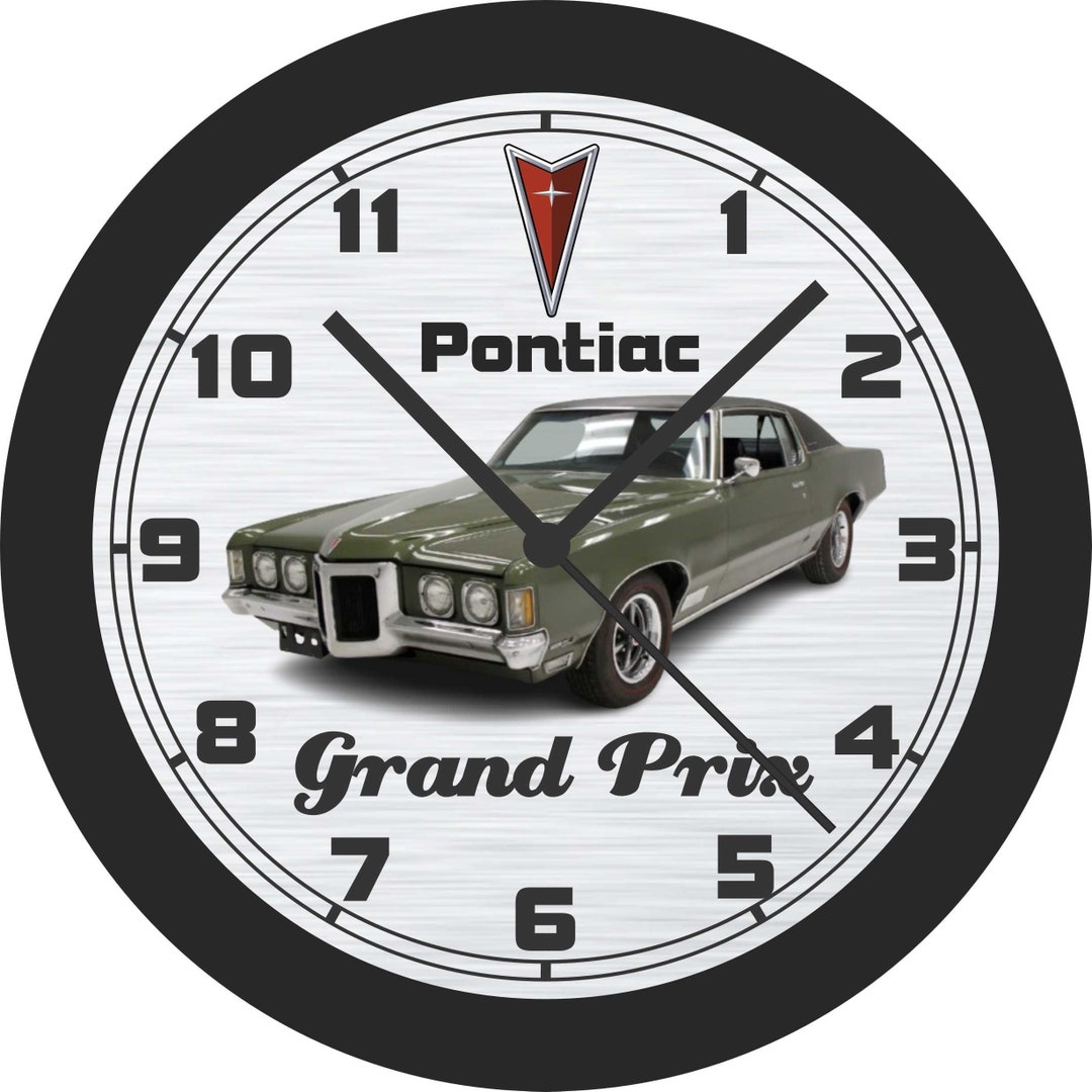 1970 Pontiac Grand Prix Wall Clock - Etsy