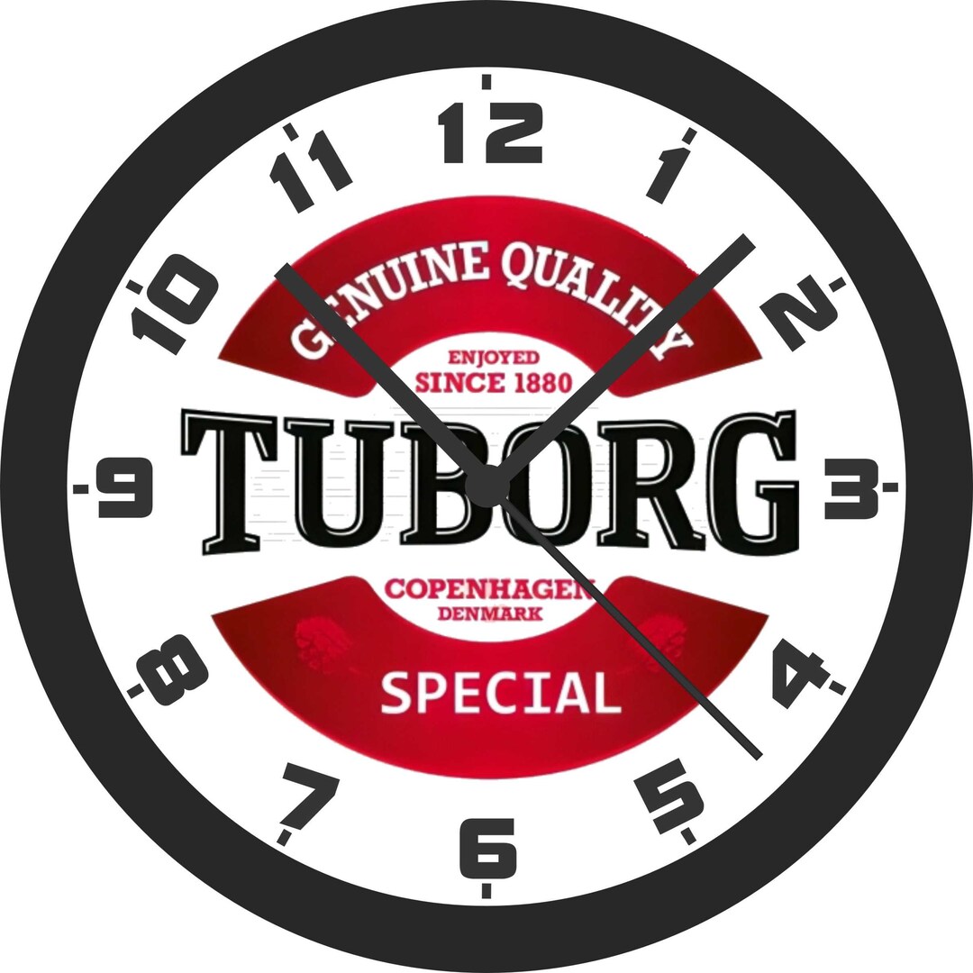 Tuborg Genuine Special Beer Label Wall Clock-choose 1 of 3 - Etsy