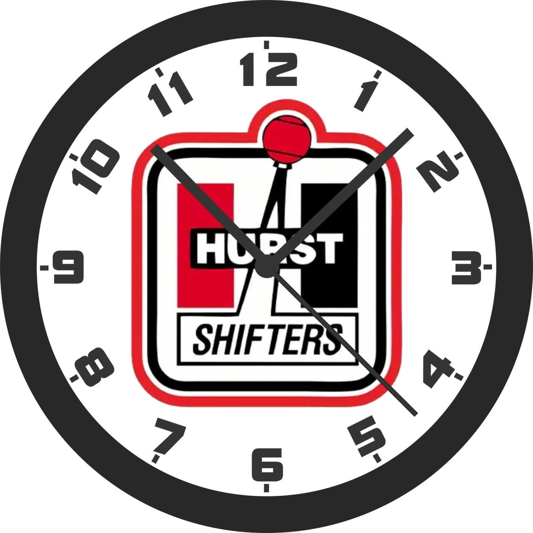 Hurst Shifters Sign Wall Clock - Etsy