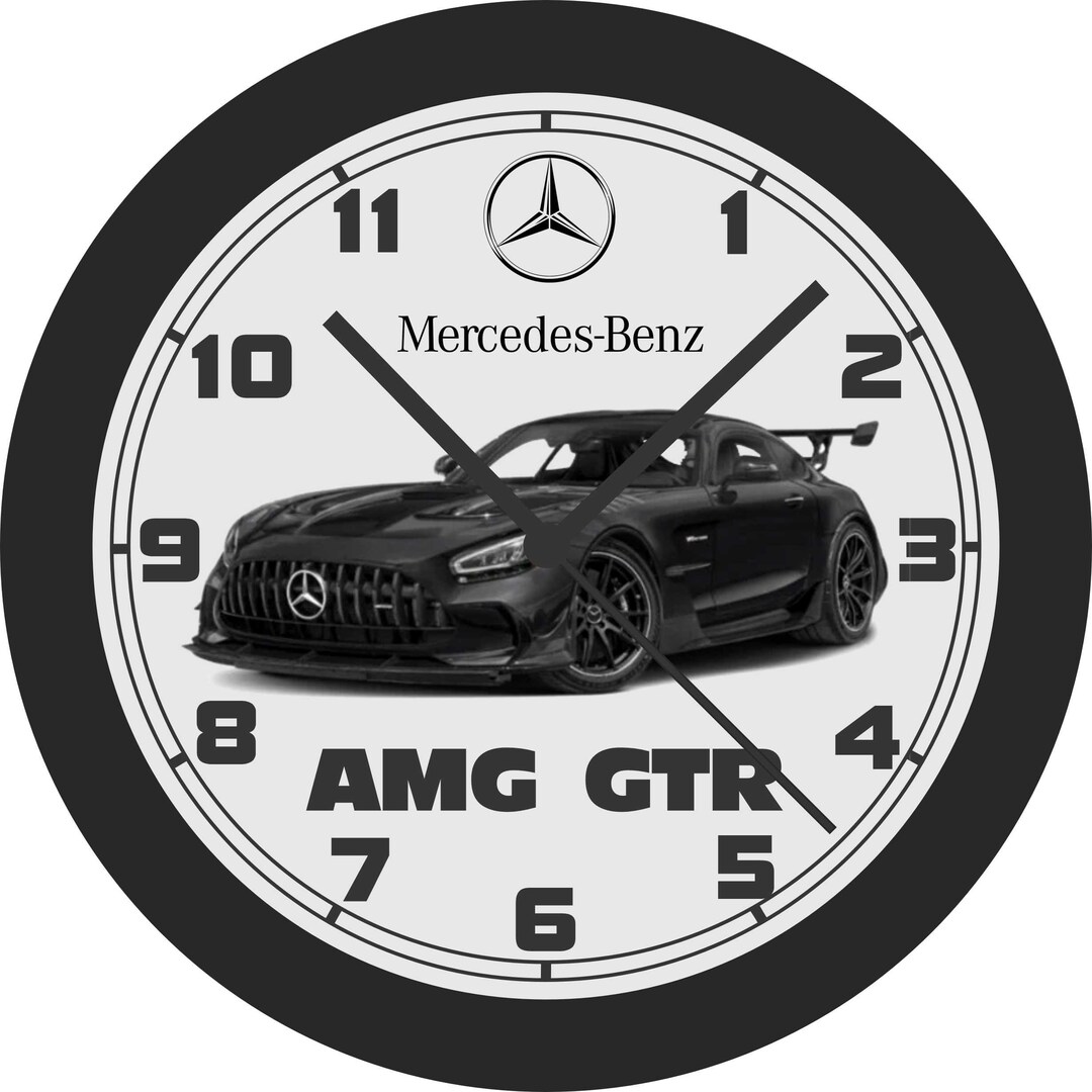 2021 Mercedes Benz AMG GTR Wall Clock - Etsy