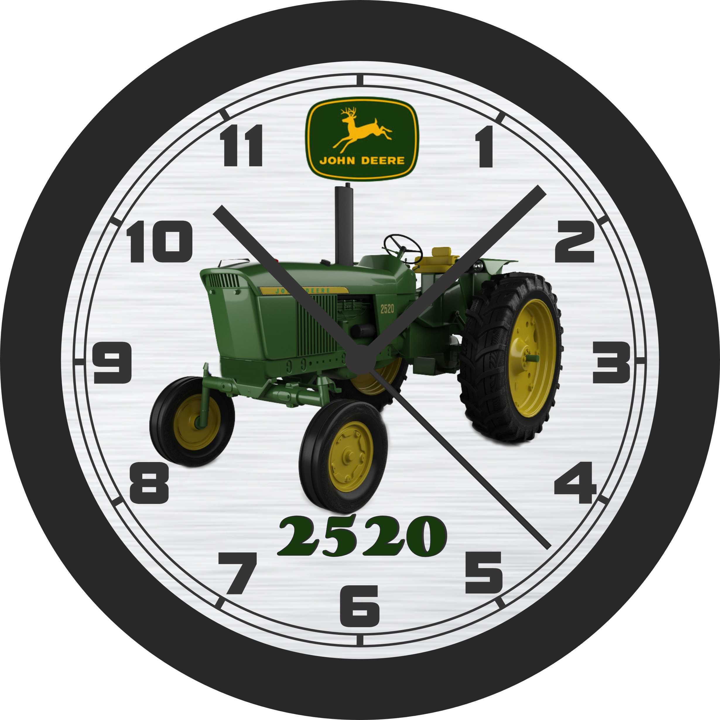 John Deere 2520 Tractor Wall Clock - Etsy
