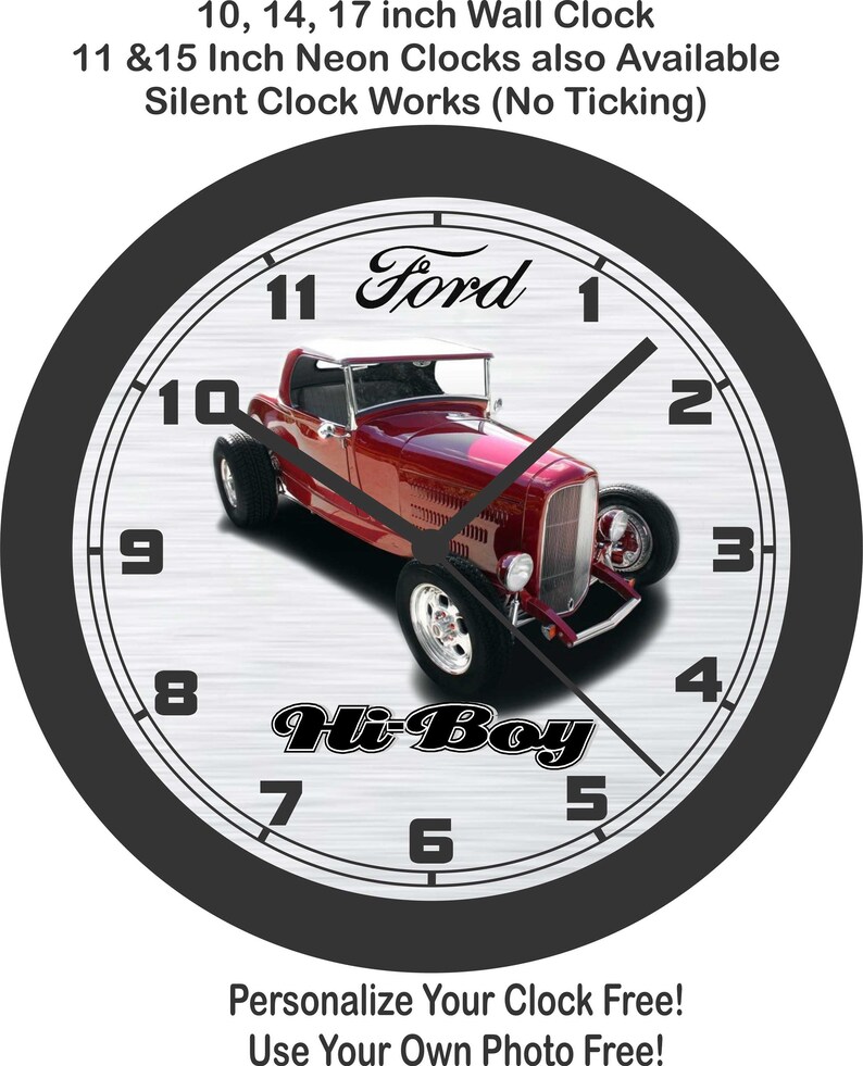 1929 Ford Hi-boy Street Rod Wall Clock - Etsy