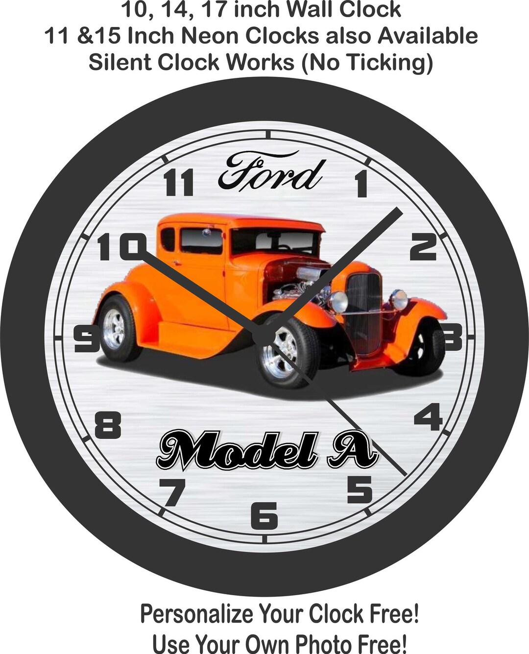 1930 Ford Model A Street Rod Wall Clock-choose 1 of 3 - Etsy