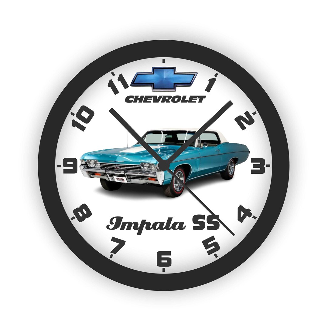 1968 Chevrolet Impala SS 427 Wall Clock - Etsy