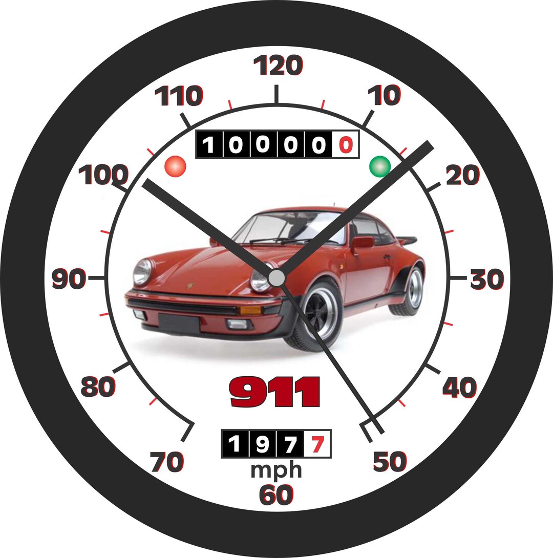 1977 Porsche 911 Speedo Wall Clock-choose 1 of 2 - Etsy